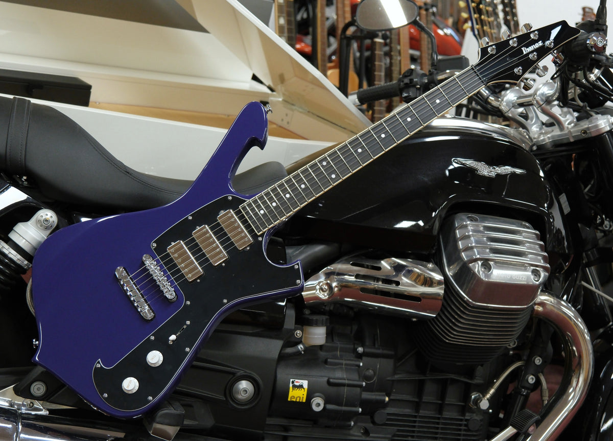 Ibanez Electric Guitar PGM FRM300-PR Paul Gilbert Fireman Purple inkl ...