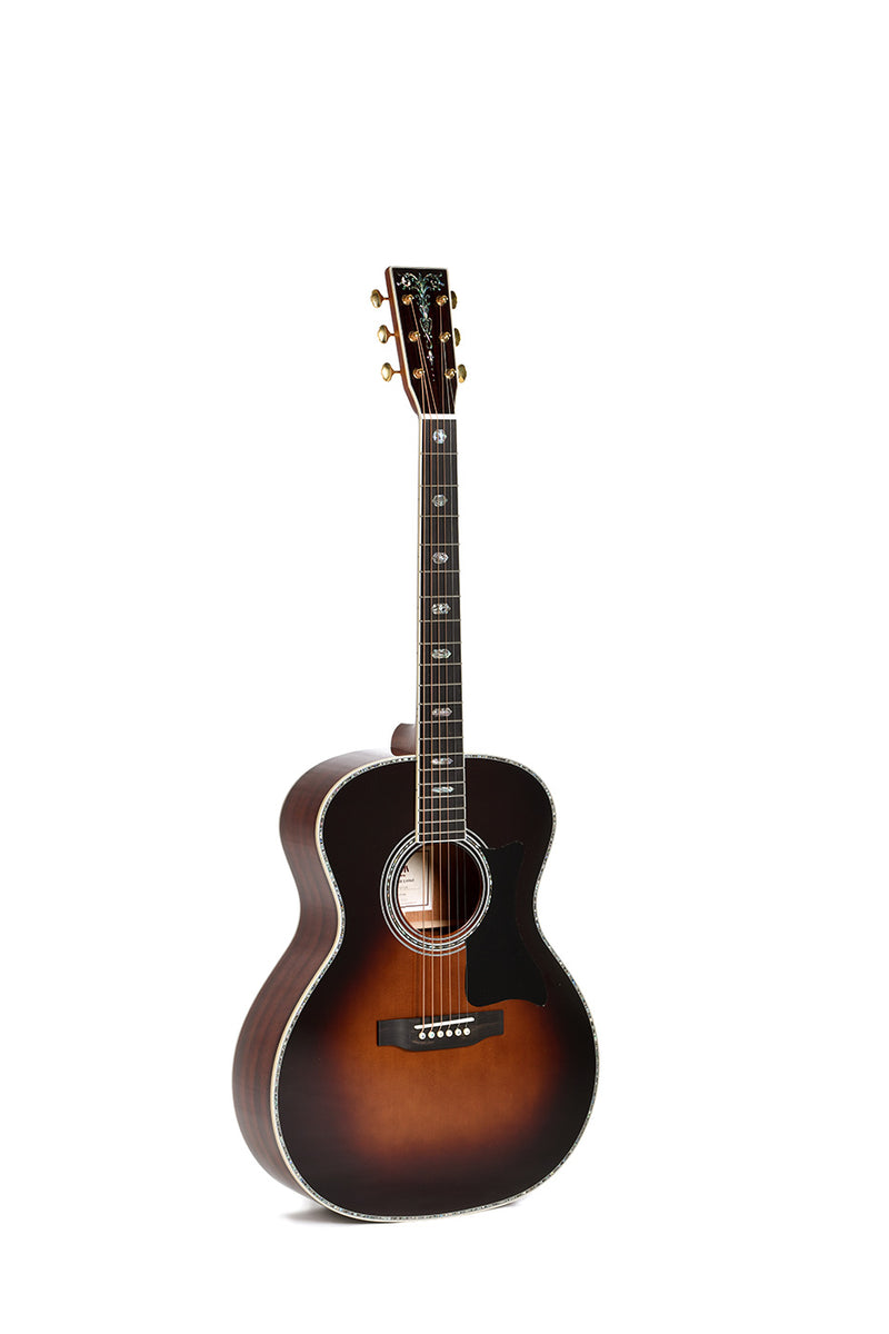 Sigma Acoustic Guitar SGM-41 SB Limited Edition Sunburst inkl. Softcas ...