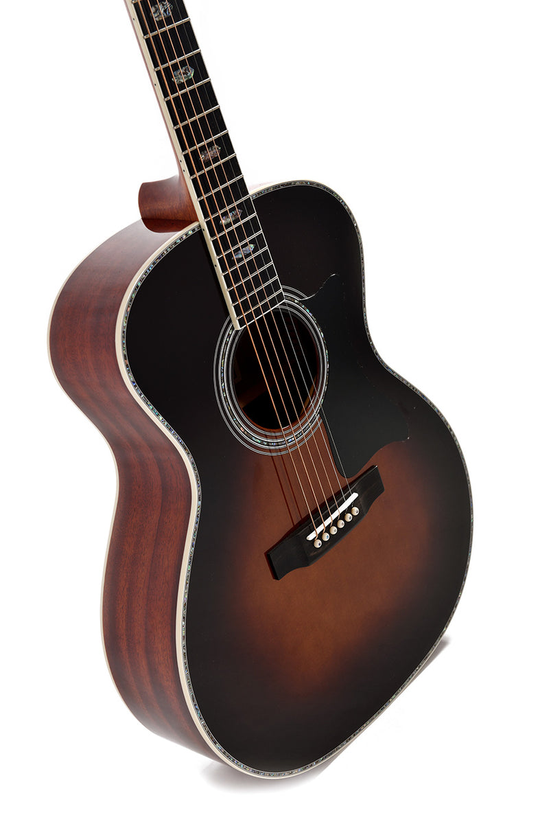 Sigma Acoustic Guitar SGM-41 SB Limited Edition Sunburst inkl. Softcas ...