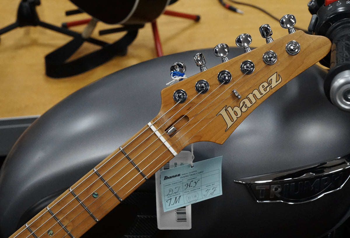 Ibanez Electric Guitar AZS2200Q-RBS Royal Blue Sapphire inkl. Original ...
