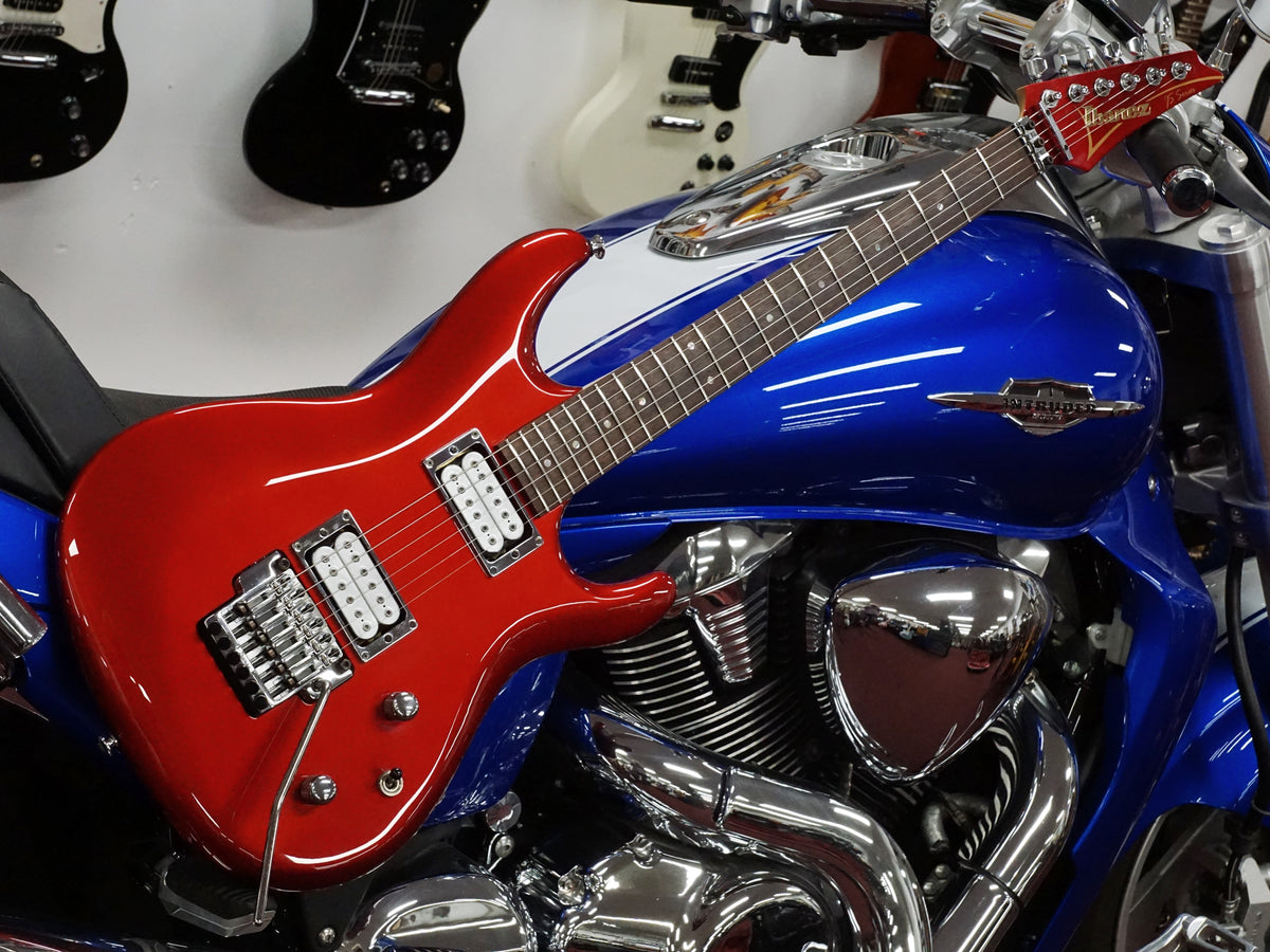 Ibanez Electric Guitar JS1200CA Prestige Joe Satriani in Candy Apple R ...