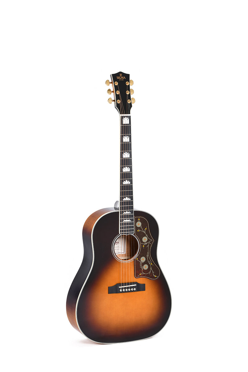 Sigma Acoustic Guitar JA-SG200 Vintage Sunburst inklusive Softcase ...